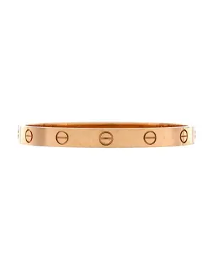 CARTIER Love Bracelet 18k Rose Gold - Pink