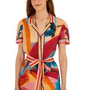 Farm Rio Atlantic Rain Forest Mini Dress