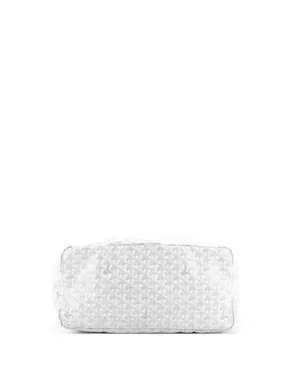 Goyard Gm Saint Louis Tote Coated Canvas - White