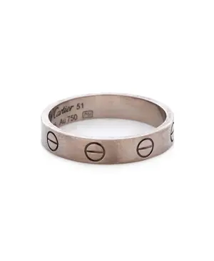 CARTIER Love Wedding Band In 18k Gold