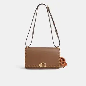 COACH Upcrafted Bandit Shoulder Bag - Brass/dark Stone