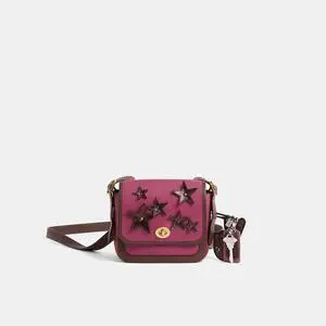 COACH Upcrafted Rambler Crossbody 16 In Colorblock - Brass/hibiscus Multi