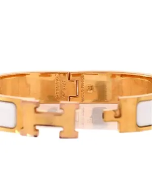 HERMES Narrow Clic H Bracelet