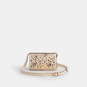 COACH Upcrafted Bandit Crossbody Bag - Brass/ivory