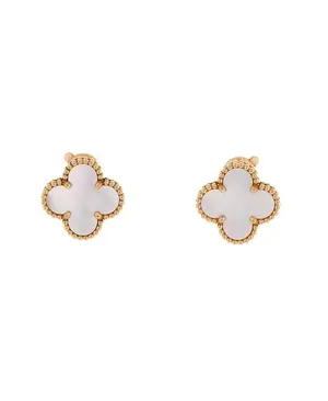 VAN CLEEF & ARPELS Vintage Alhambra Earrings - Yellow