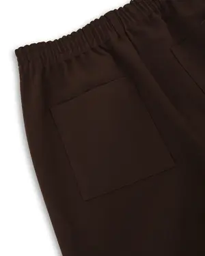 REISS Petites Robyn Wide Leg Pants - Chocolate