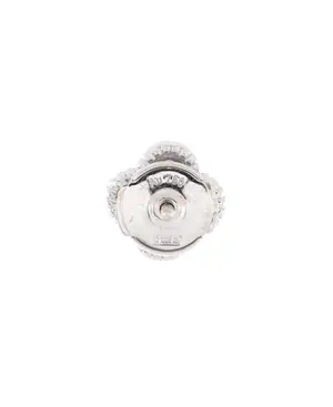 VAN CLEEF & ARPELS Sweet Alhambra Stud Earrings 18k Gold And Diamonds
