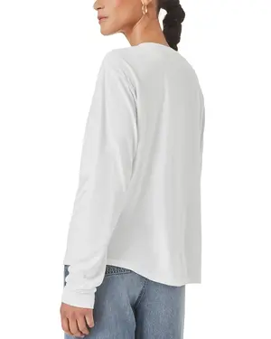 Splendid Lila Crewneck Tee - White