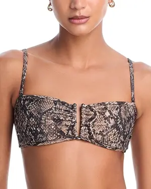 Kobi Halperin Arianna Bikini Top - Natural Multi