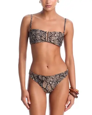 Kobi Halperin Arianna Bikini Top - Natural Multi
