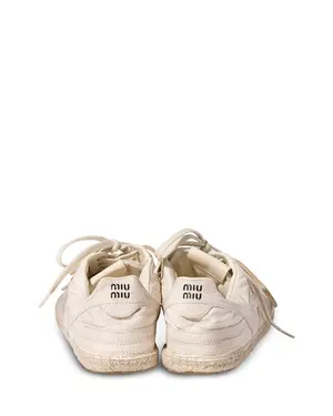 Miu Miu Espadrille Sneakers