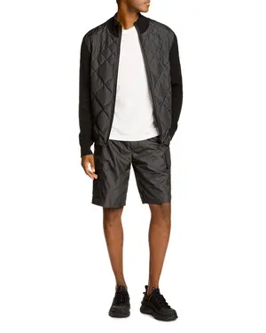 Moncler Quilted Front Cardigan