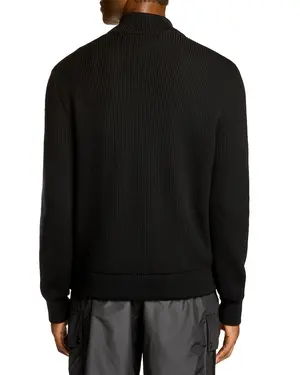 Moncler Quilted Front Cardigan