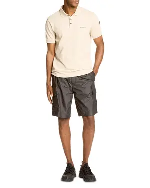 Moncler Short Sleeve Polo Shirt - Agate Grey