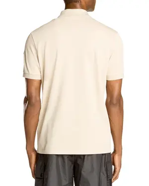 Moncler Short Sleeve Polo Shirt - Agate Grey