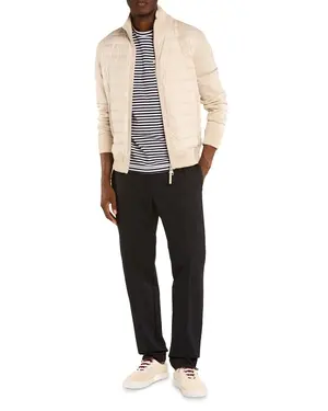 Moncler Zip-up Cardigan - Light Beige