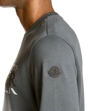 Moncler Logo Sweatshirt - Grey