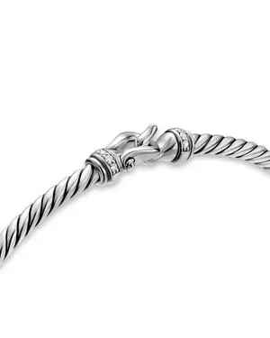 David Yurman Micro Cable Flex Buckle Bracelet