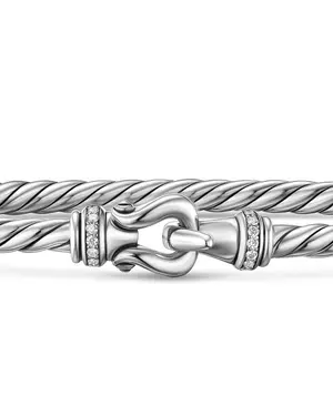 David Yurman Micro Cable Flex Buckle Bracelet