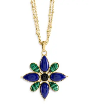 ANABEL ARAM Forza Fiore Statement Pendant