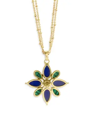 ANABEL ARAM Forza Fiore Statement Pendant