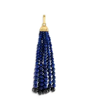 ANABEL ARAM Forza Tassel Pendant - Lapis