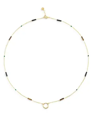 ANABEL ARAM Forza Long Chain Necklace - Gold