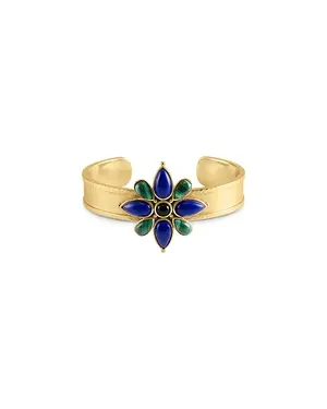 ANABEL ARAM Forza Fiore Cuff Bracelet - Gold