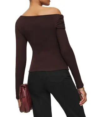 REFORMATION Elio Knit Top