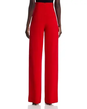 SERGIO HUDSON Silk Tuxedo Signature Pants