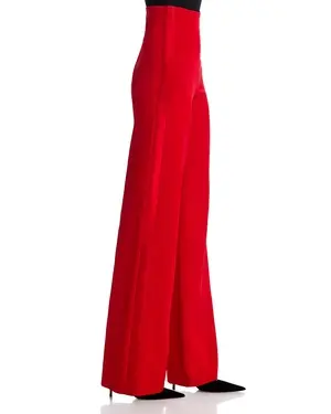SERGIO HUDSON Silk Tuxedo Signature Pants