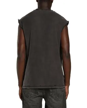 PURPLE BRAND Textured Sleeveless Tee