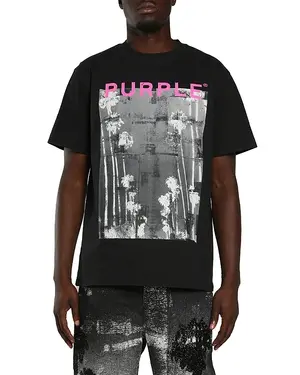 PURPLE BRAND Heavyweight Jersey Short Sleeve Tee