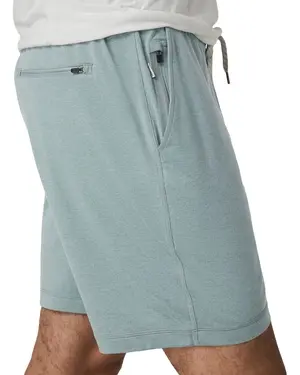 Vuori 7 Ponto Performance Shorts - Misty Blue Heather