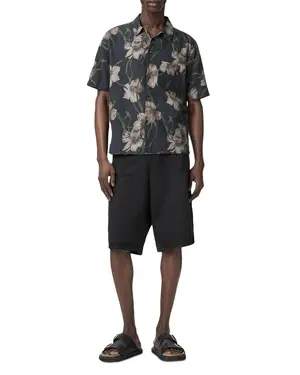 ALLSAINTS Climber Short Sleeve Shirt - Jet Black