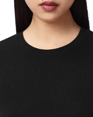 ALLSAINTS Elena Long Sleeve Tee - Black