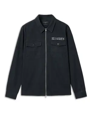 ALLSAINTS Orbit Shirt Jacket - Jet Black