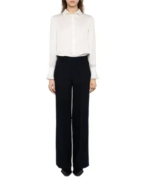 Zadig&Voltaire Panol Tailored Trousers - Anthracite