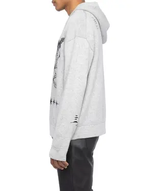Zadig&Voltaire Malay Logo Graphic Hoodie
