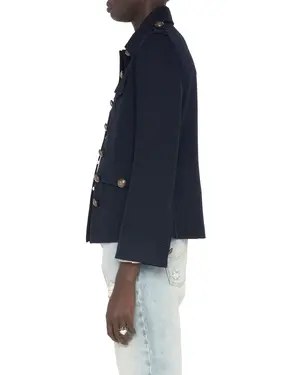 Zadig&Voltaire Veraman Button Front Blazer - Encre