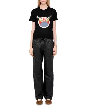 Zadig&Voltaire Idal Cashmere Intarsia Sweater - Black