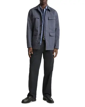Vince Brushed Twill Chore Coat