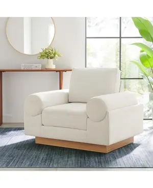 MODWAY Oasis Upholstered Fabric Armchair