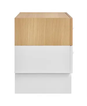 MODWAY Nolia 2-drawer Color Block Nightstand