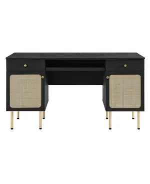 MODWAY Chaucer Office Desk - Black