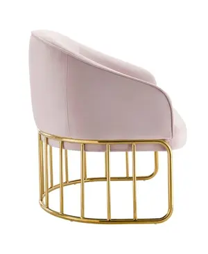 MODWAY Legacy Performance Velvet Armchair - Pink
