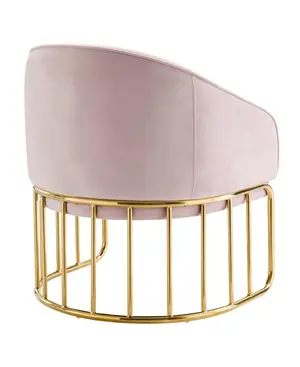 MODWAY Legacy Performance Velvet Armchair - Pink