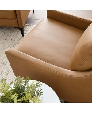 MODWAY Corland Leather Armchair