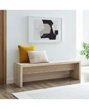MODWAY Mirella 62 Faux Long Bench