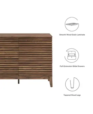 MODWAY Render 47a 6-drawer Dresser